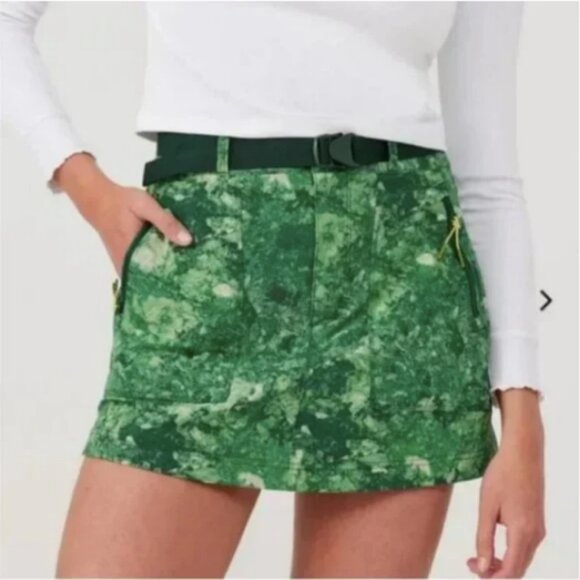Outdoor Voices | Skirts | Outdoor Voices Rectrek Skirt In Green Smoke Marble | Poshmark